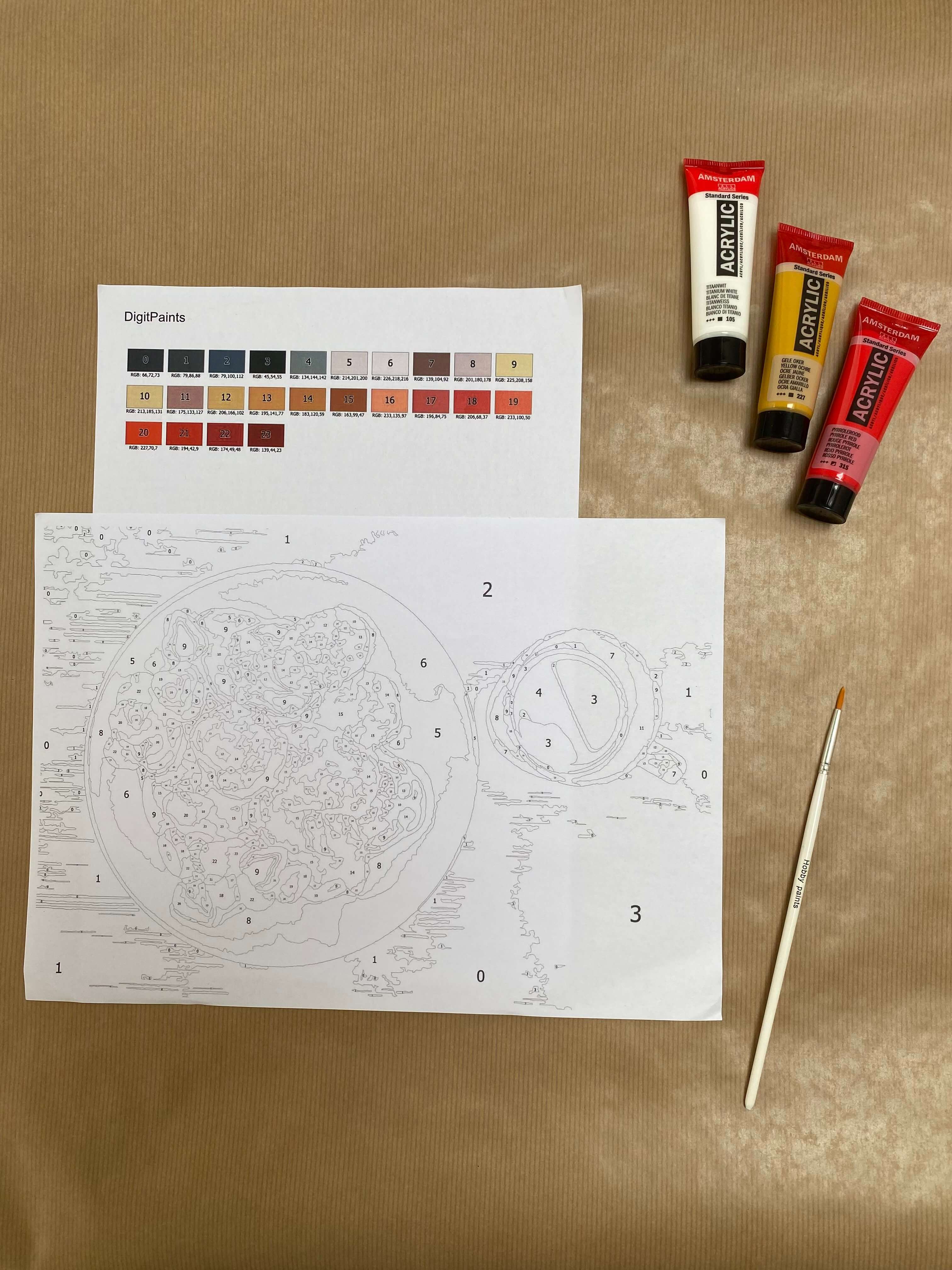 How to mix paints for beginners